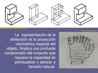 La dimensión como elemento configurativo del espacio | PPT