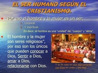 La Dimension Religiosa Y Social Del Ser Humano | PPT