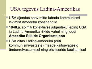 Ladina Ameerika Riigid 1955 1985 | PPT