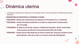 Dinamica uterina OBSTETETRICO 12345.pptx