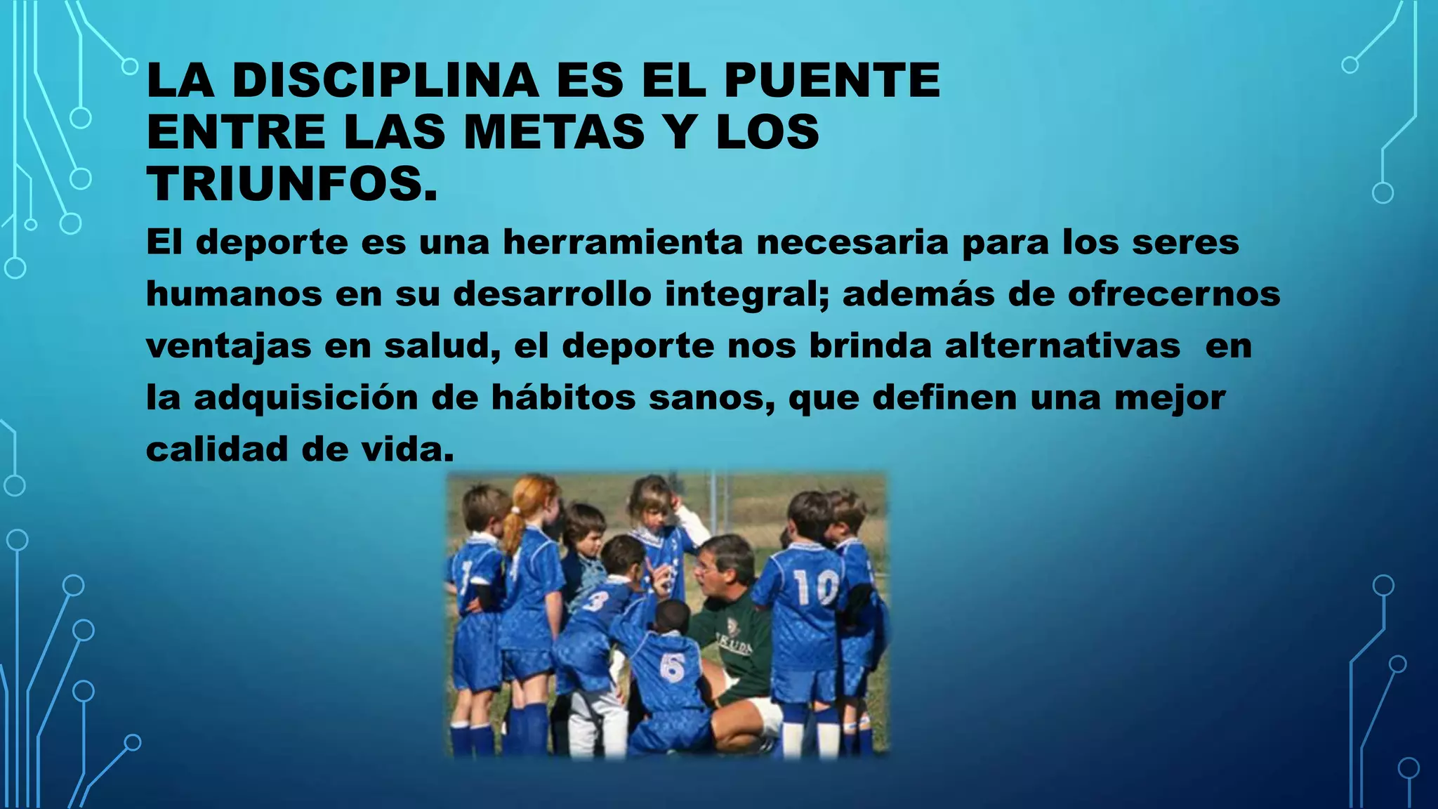 La disciplina en el deporte | PPTX