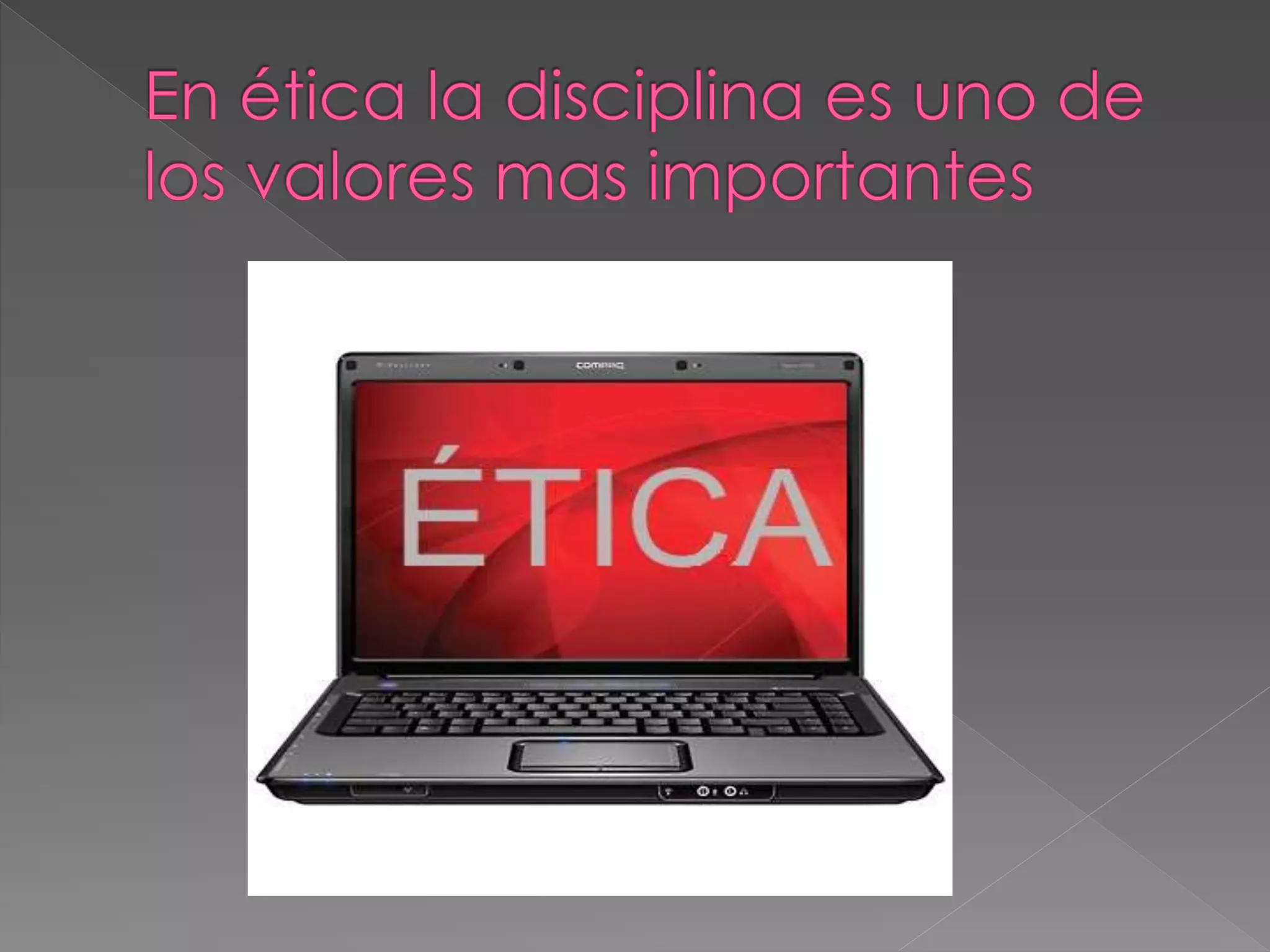 La disciplina es un valor | PPTX