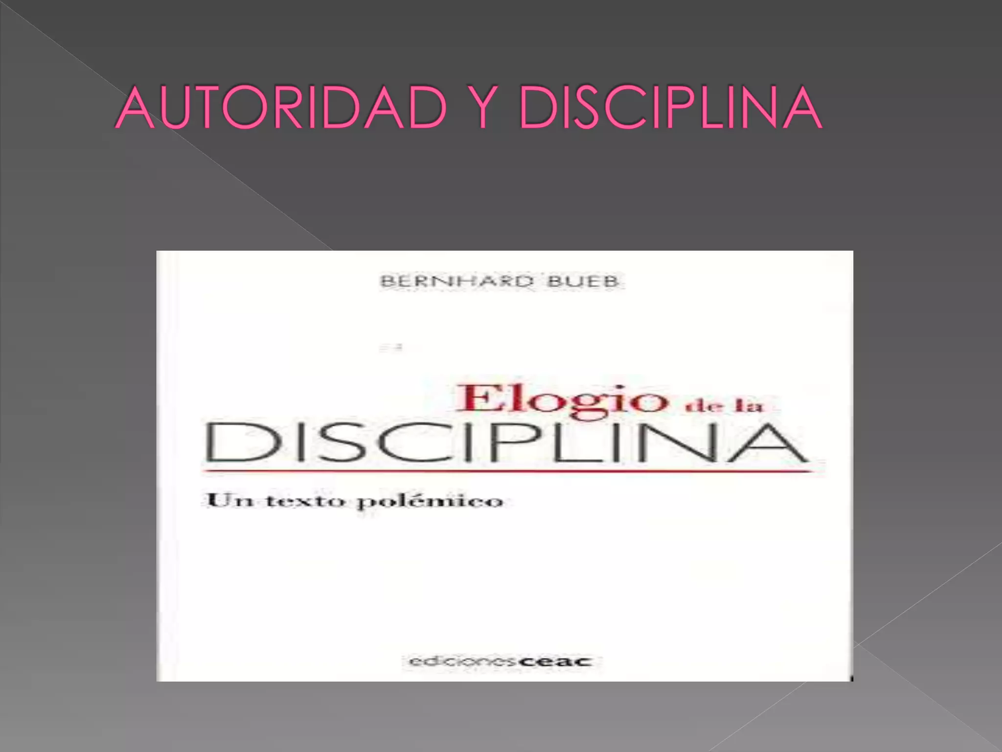 La disciplina es un valor | PPTX