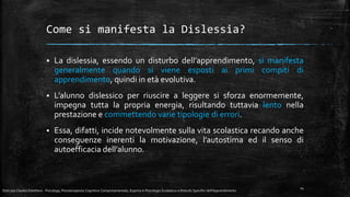 La dislessia | PPTX | Brain and Nervous System Disorders | Diseases and ...