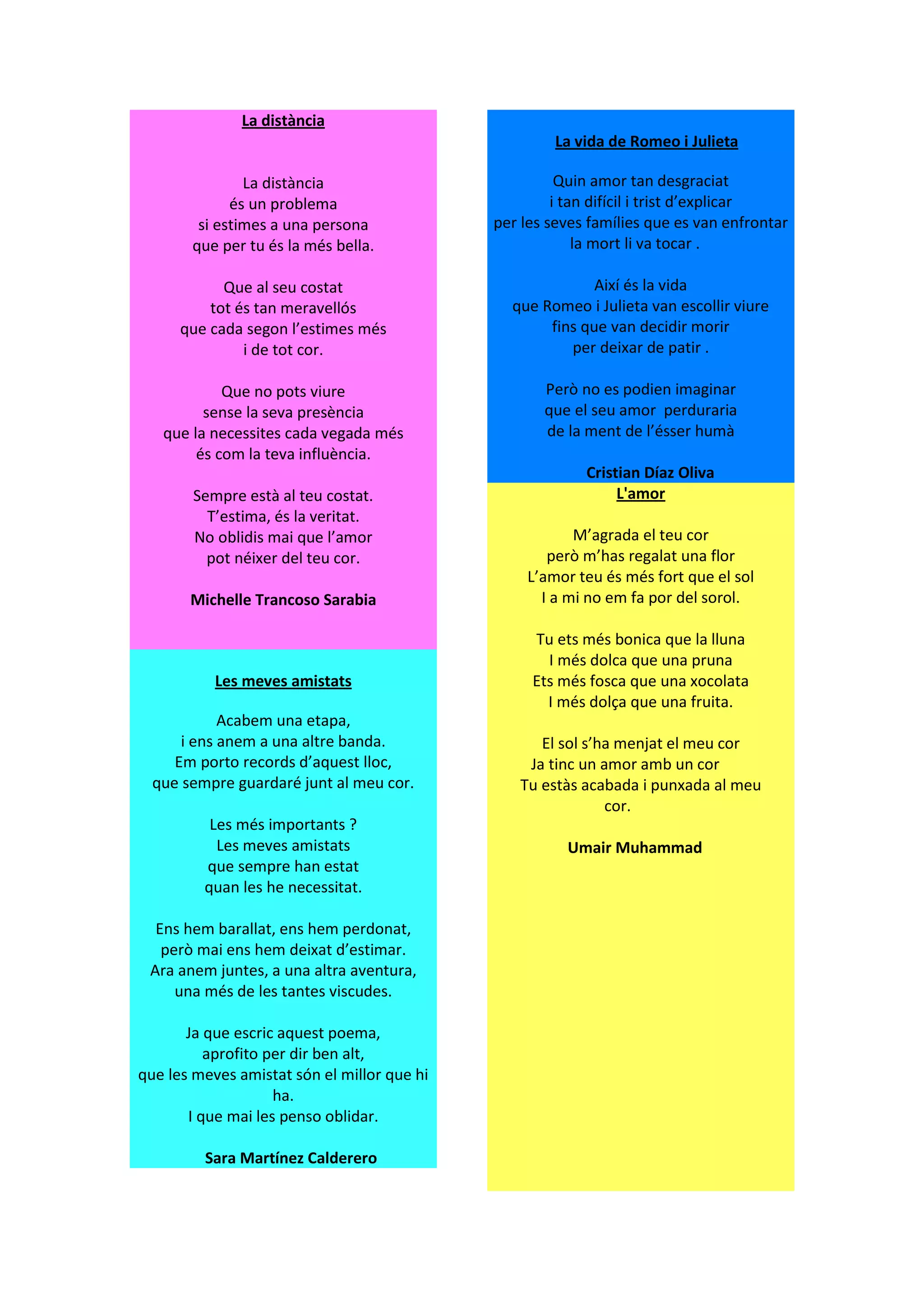 Poemas sant jordi | DOCX