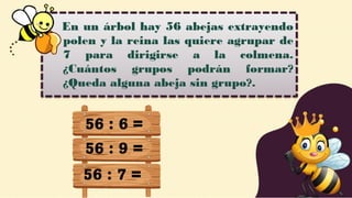 La División para niños y niñas que quieran aprender a dividir | PPTX