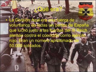 La división azul | PPSX
