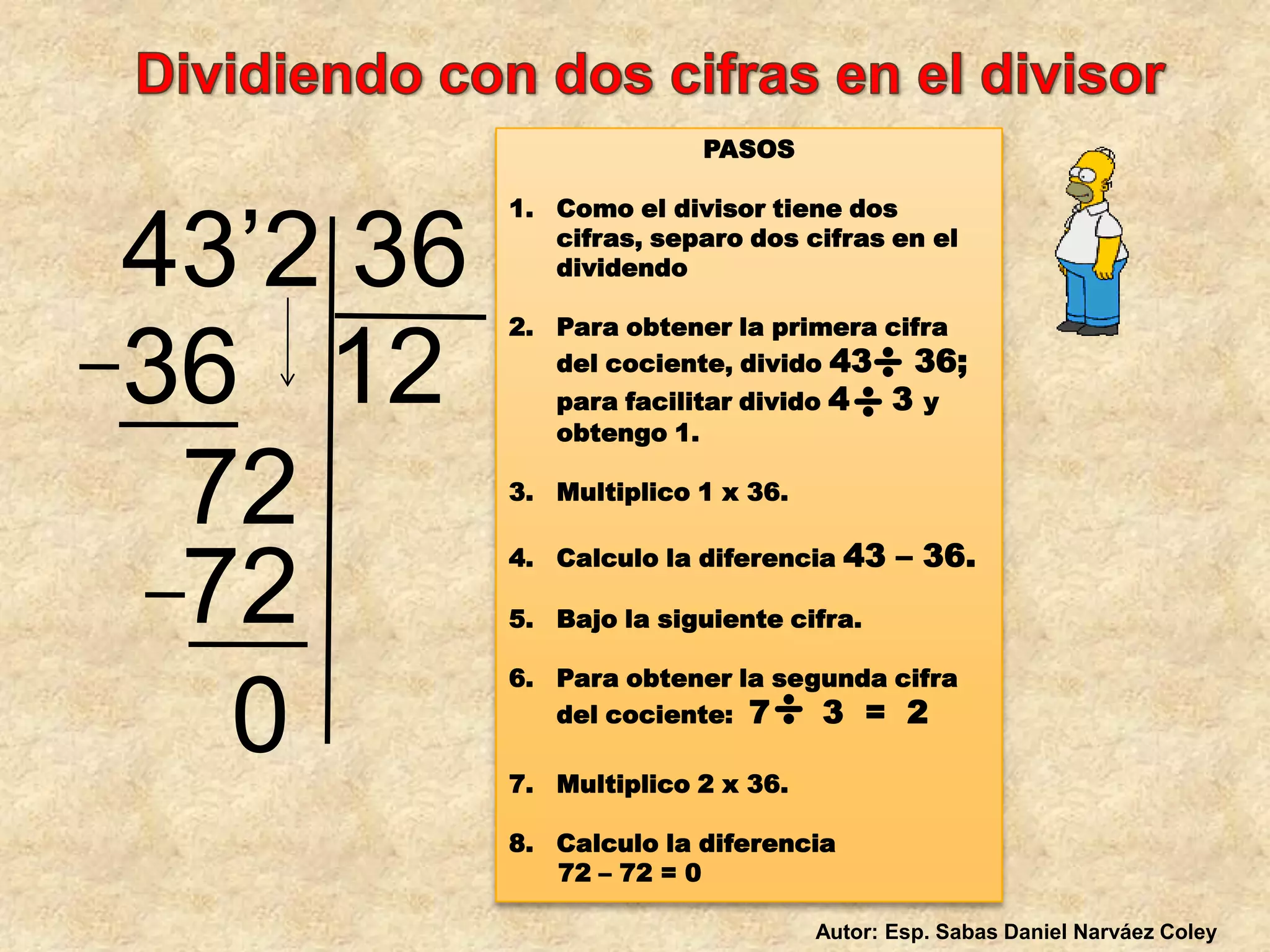 La division pasos | PPTX