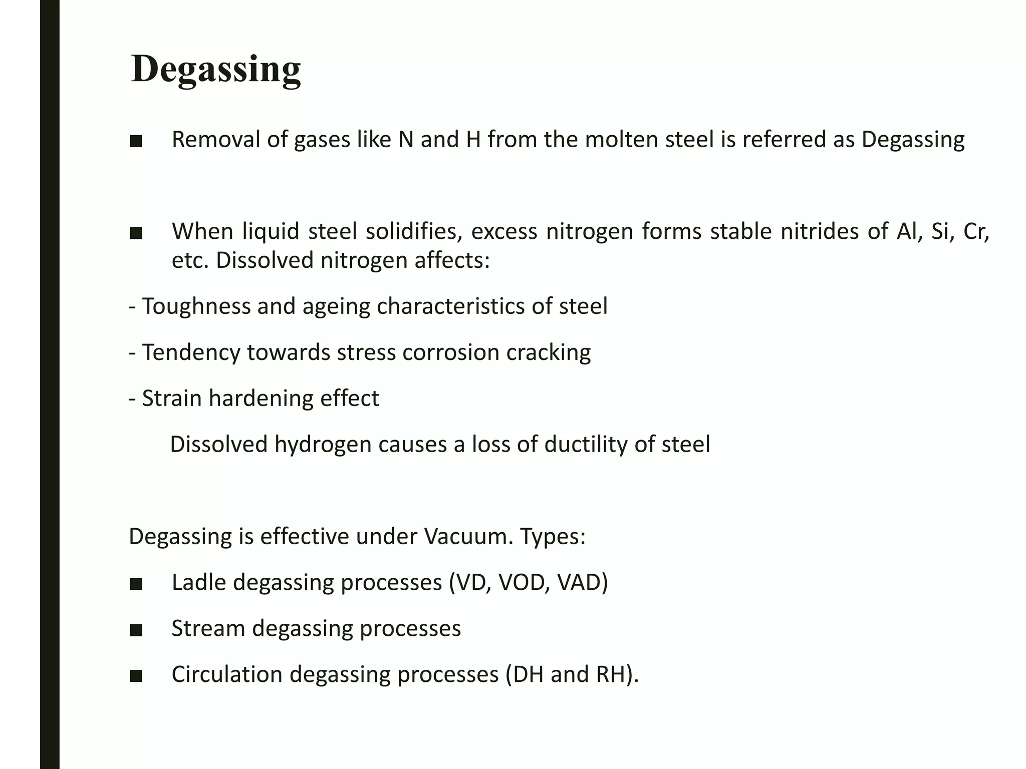 Ladle Metallurgy: Basics, Objectives and Processes | PPTX