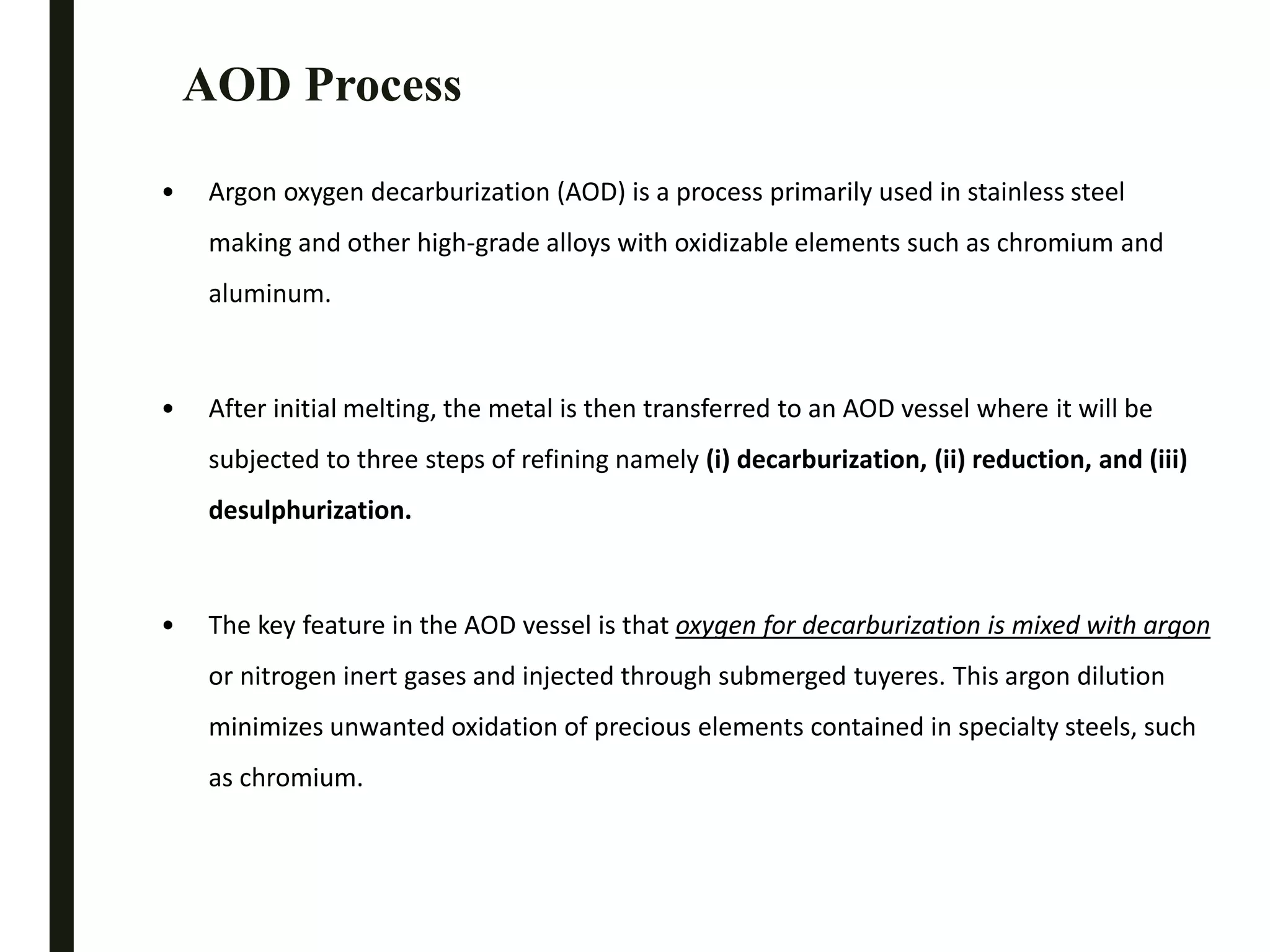 Ladle Metallurgy: Basics, Objectives and Processes | PPTX