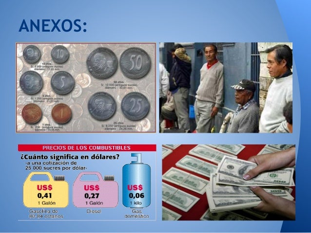 La dolarizacion La dolarizacion
