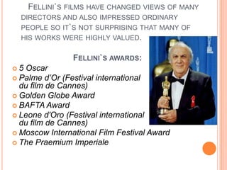 Federico Fellini | PPTX