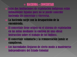 La dominacion colonial | PPTX