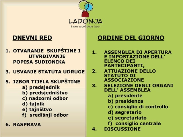 Ladonja Rovinj 11.11. 2008. | PPT