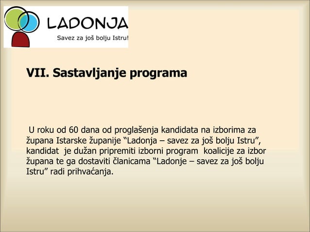 Ladonja Predizbor | PPT
