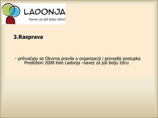Ladonja Predizbor | PPT