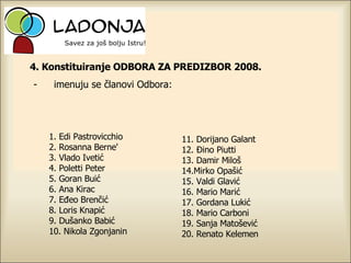 Ladonja Predizbor | PPT