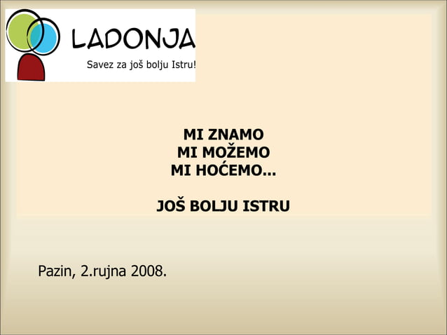 Ladonja Predizbor | PPT