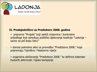 Ladonja Predizbor | PPT