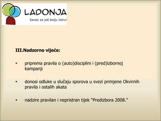 Ladonja Predizbor | PPT