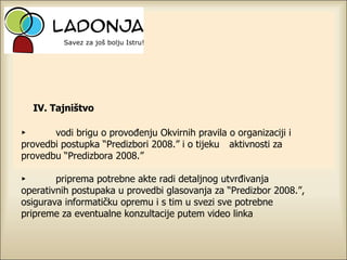 Ladonja Predizbor | PPT