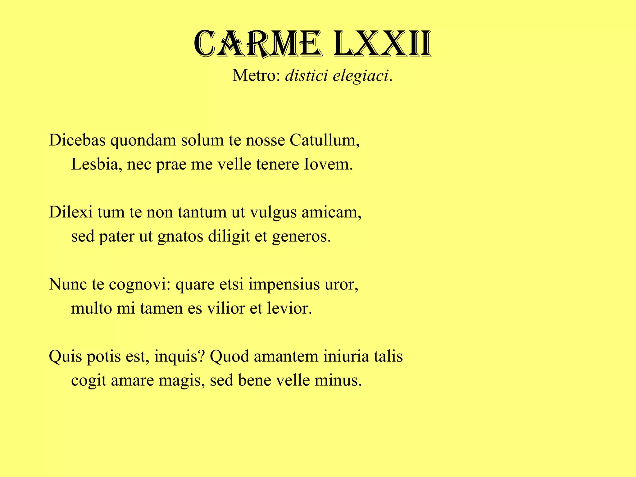 La Donna In Catullo Dante Petrarca | PPT | Christianity | Religion ...