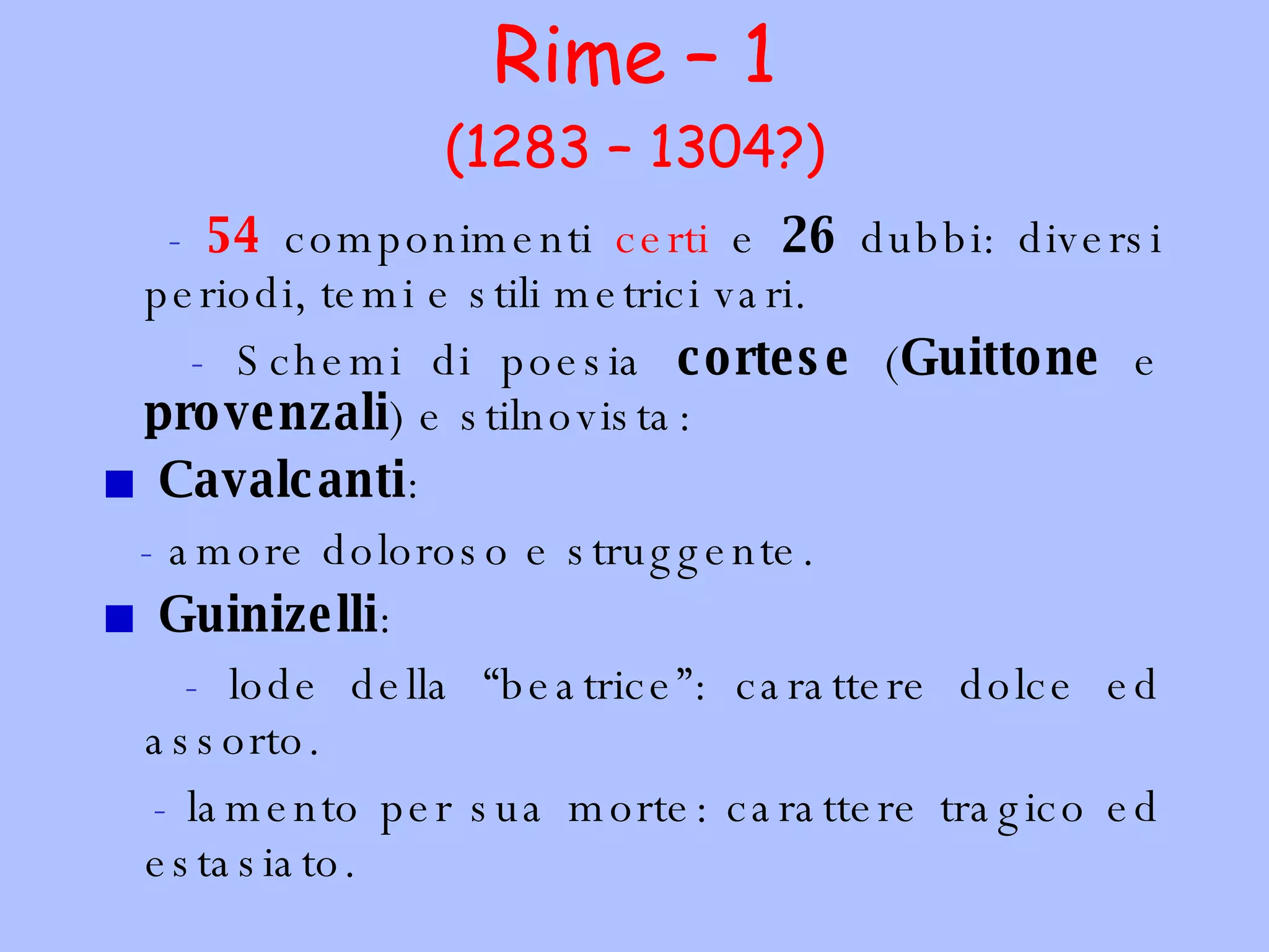La Donna In Catullo Dante Petrarca | PPT | Christianity | Religion ...