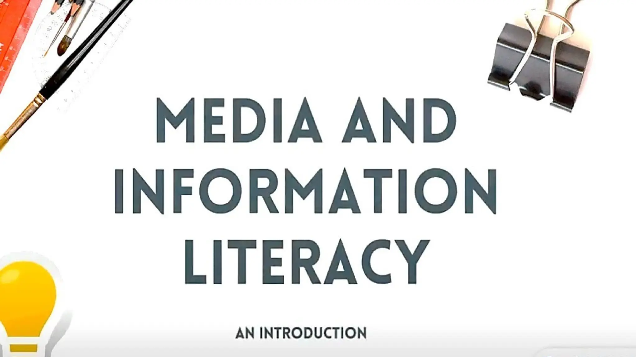 media and information literacy powerpoint | PPTX