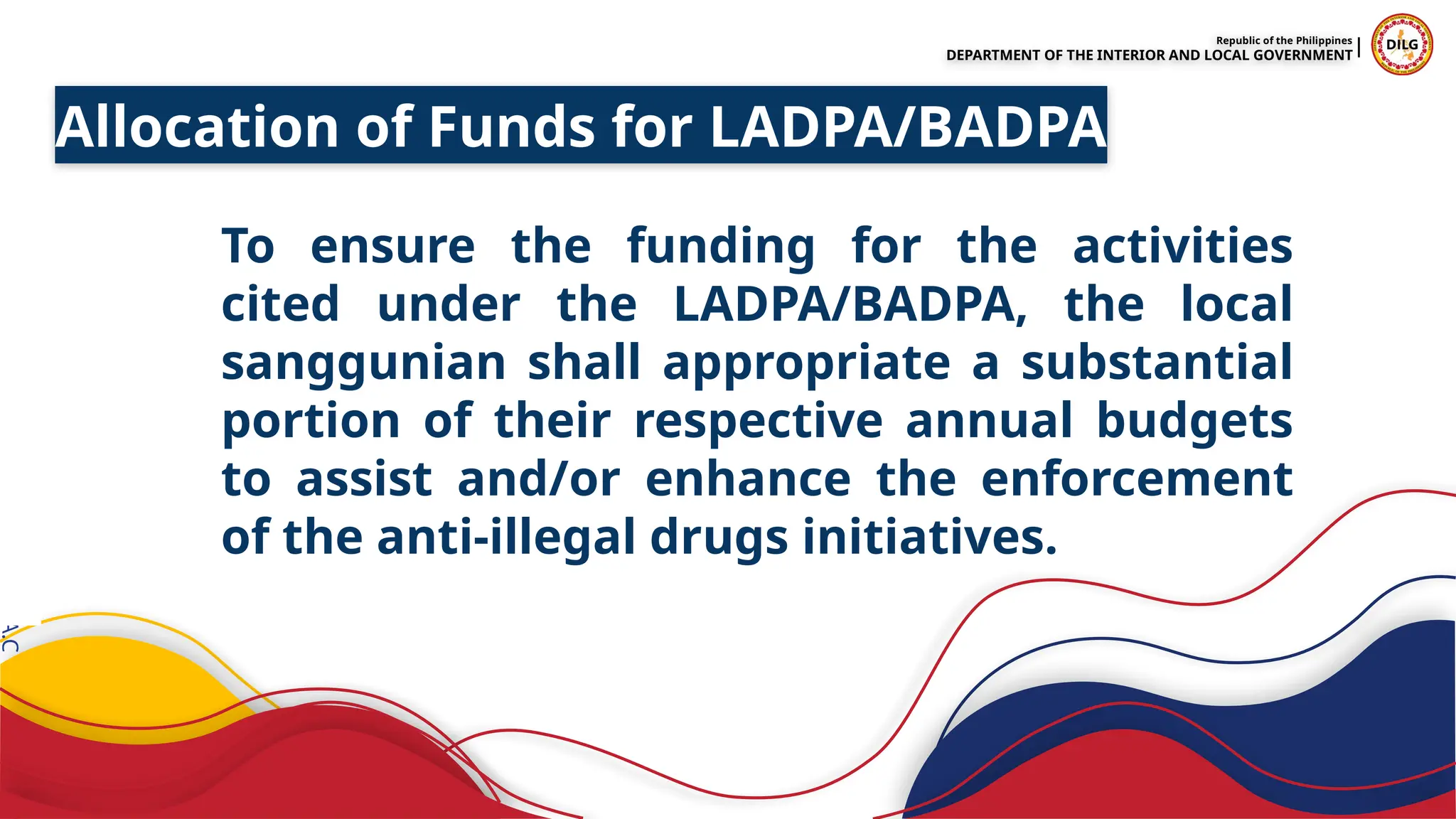 Local Anti Drug Plan of Action Formulation PPT | PPTX