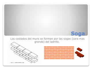 Ladrillos y muros de ladrillo | PPTX