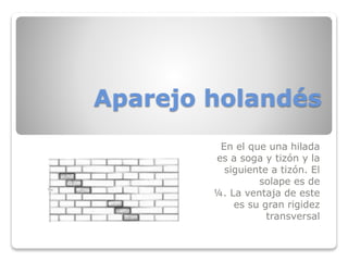 Ladrillos y muros de ladrillo | PPTX