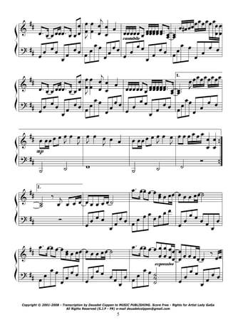 Lady gaga-alejandro | PDF