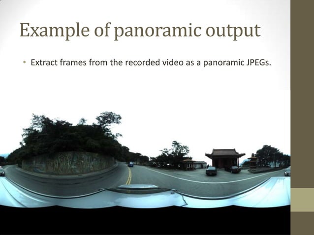 Panoramic Video in Environmental Monitoring Software Development and ...