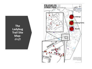 Franklin Downtown Partnership planning Ladybug Trail | PPT
