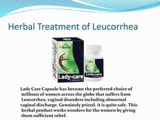 Herbal Treatment of Leucorrhea | PPTX