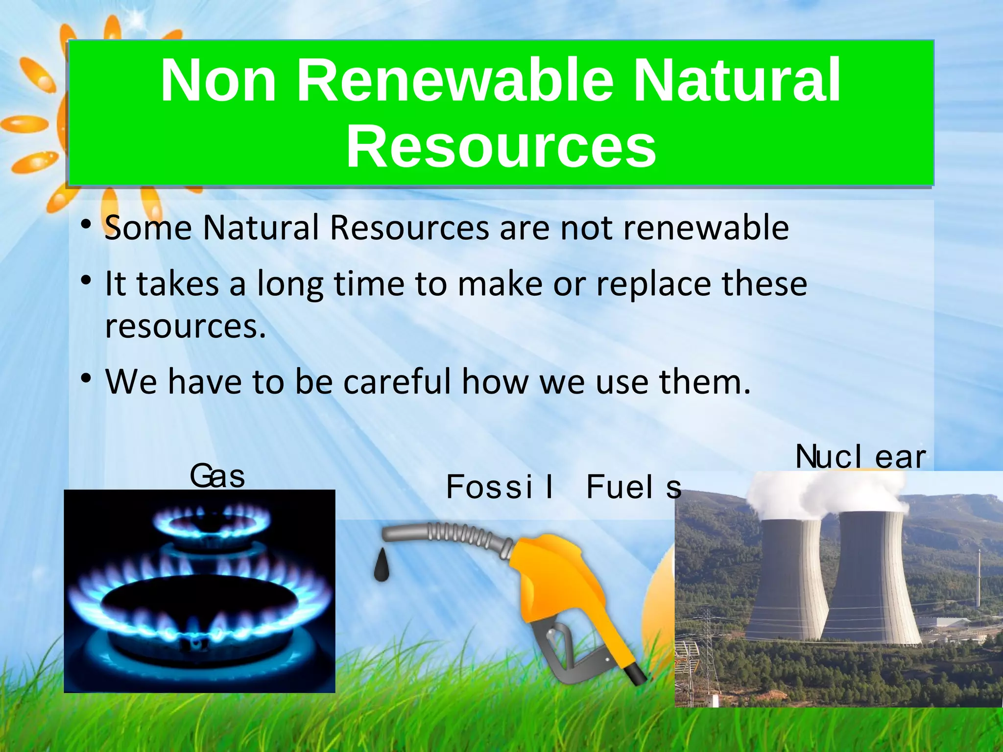 Lady ella's presentation on natural resources | PPT