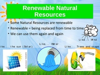 Lady ella's presentation on natural resources | PPT
