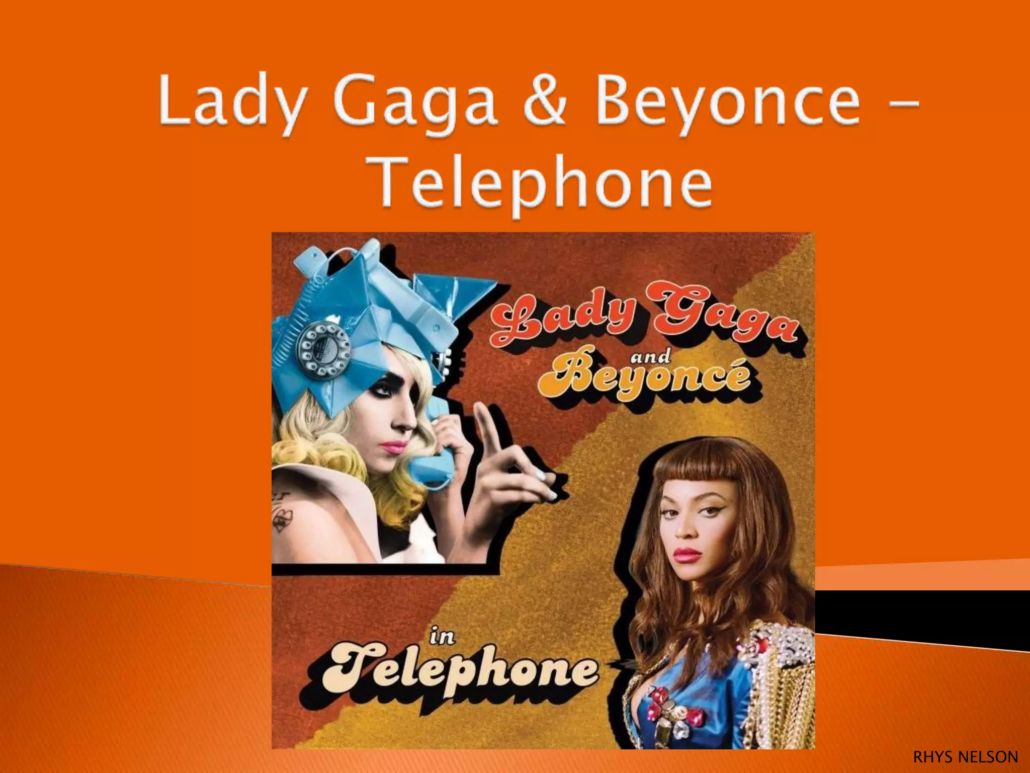Postmodern Music Video Analysis: Lady Gaga & Beyonce - Telephone | PPTX