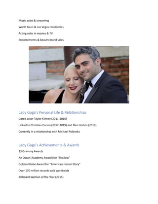 Lady Gaga Life Biography The Celeb Post.pdf
