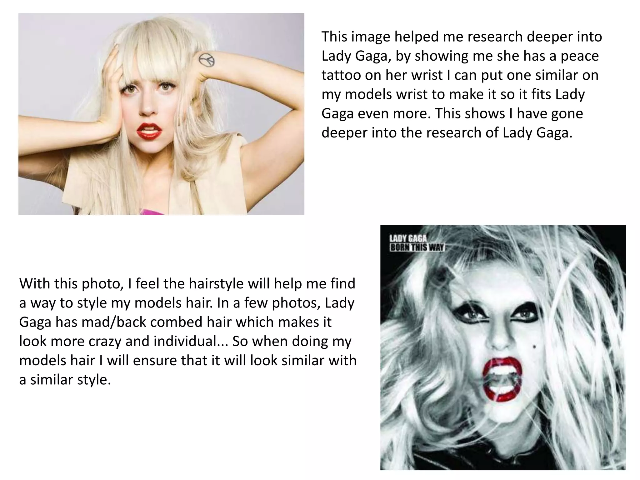 Lady gaga photoshoot --- | PPT