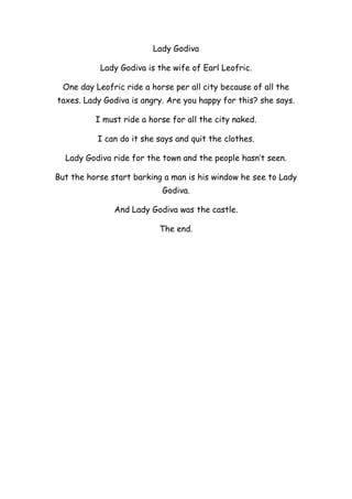Lady godiva | PDF