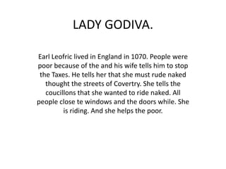 Lady godiva | PPTX