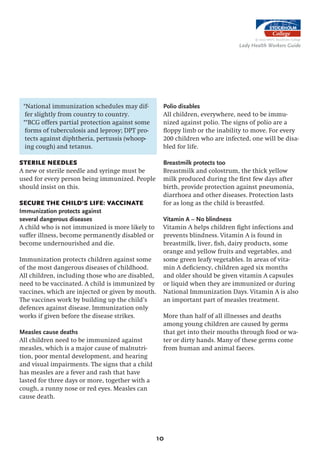 Lady Health Workers Guide | PDF