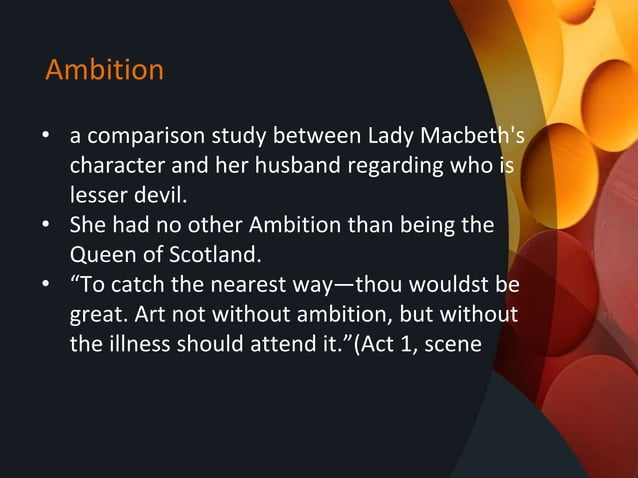 Lady Macbeth character.pptx | Sleep Disorders | Diseases and Conditions