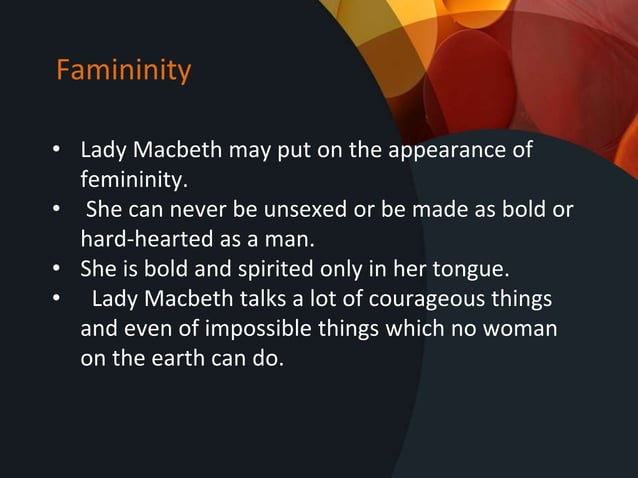 Lady Macbeth character.pptx | Sleep Disorders | Diseases and Conditions