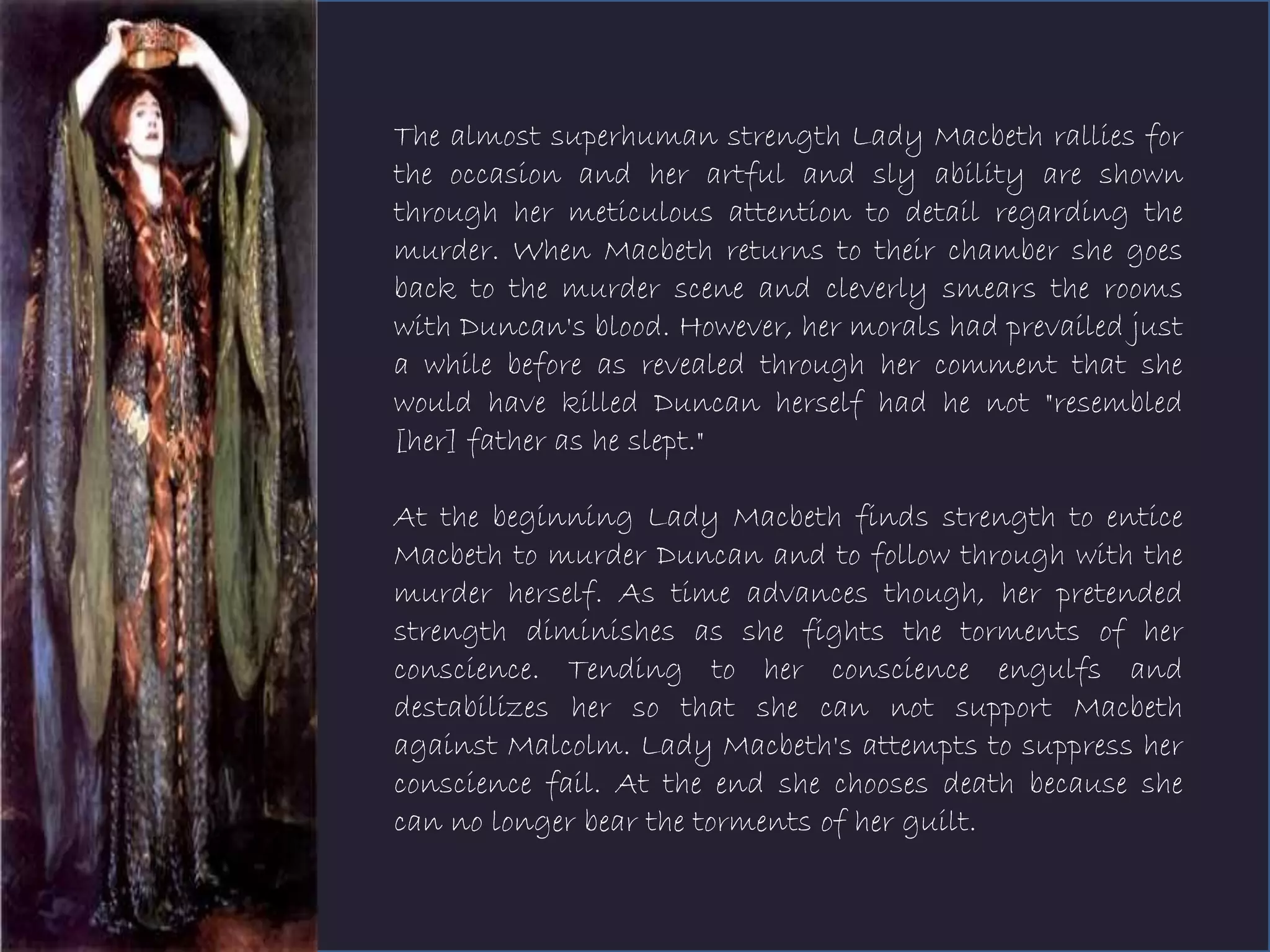 Lady macbeth's character by shahad | PDF