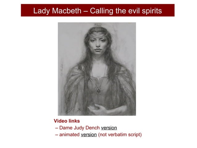 Lady Macbeth Soliloquy Part 1 | PPT