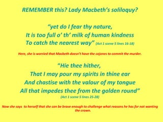 Lady mac choices | PPT