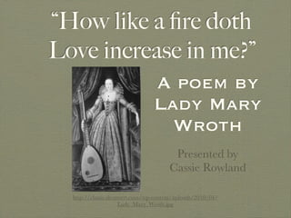 Lady Mary Wroth | PDF