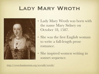 Lady Mary Wroth | PDF